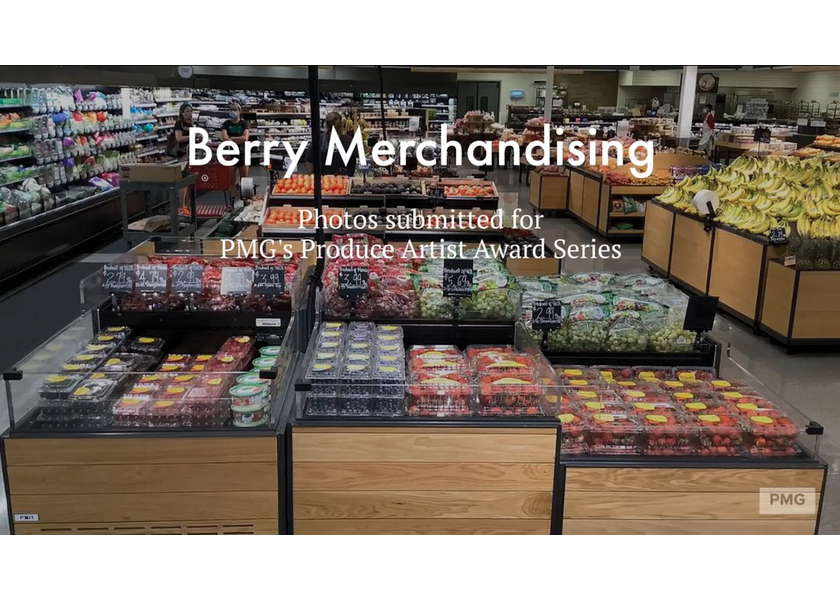 Berry merchandising inspiration from the Produce Artist Award Series