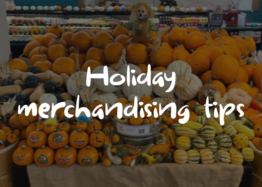 Holiday merchandising tips