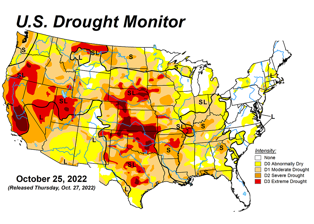 Drought Levels Enter 2012 Territory | AgWeb
