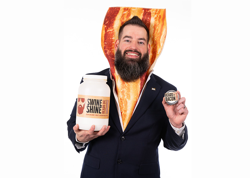 Bacon-Oiled Beard Brings Home 2022’s Best Beard in the Pork Industry ...