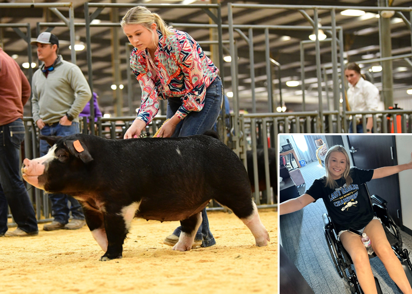 Girl on Fire: Paizlee Hardin’s Return to the Show Ring | Pork Business