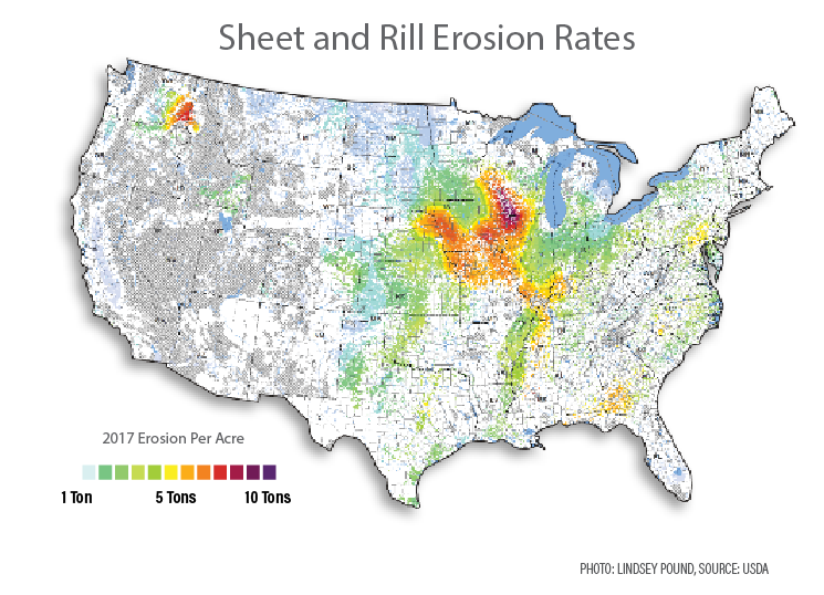 Soil Erosion Trends in the U.S. | AgWeb