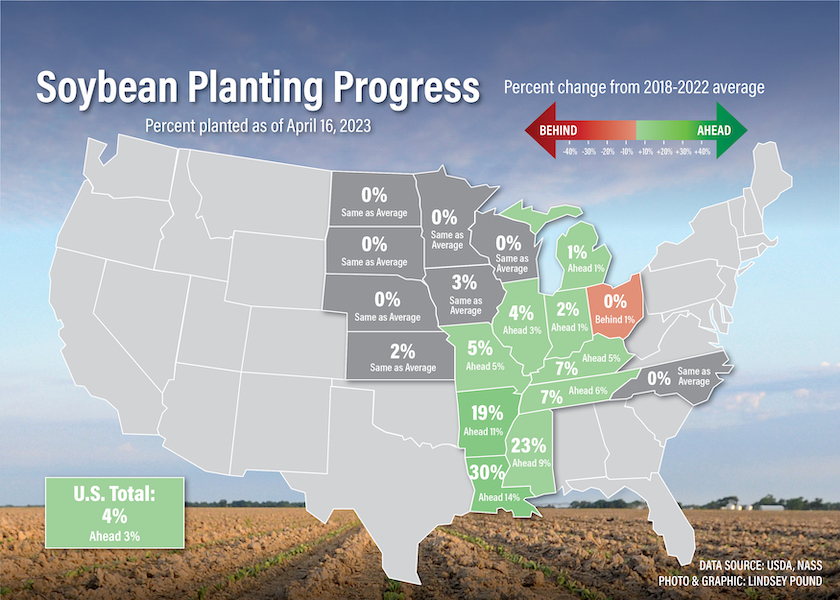Corn and Soybean Planting Now Underway in 16 States | AgWeb