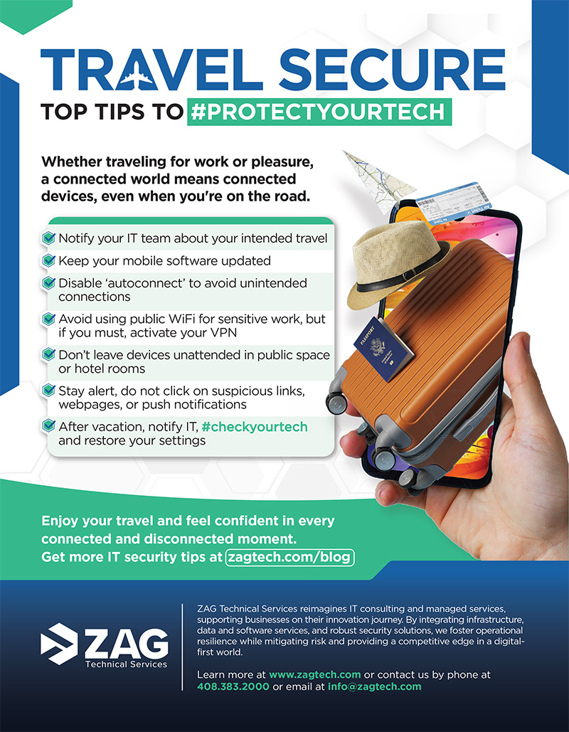 Cybersecurity tips offered to protect your tech during summer travel ...