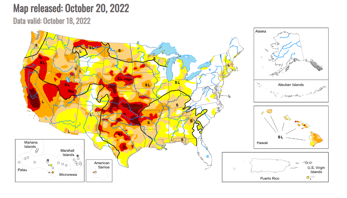 Drought footprint unchanged, but spreads in SRW areas | Pro Farmer