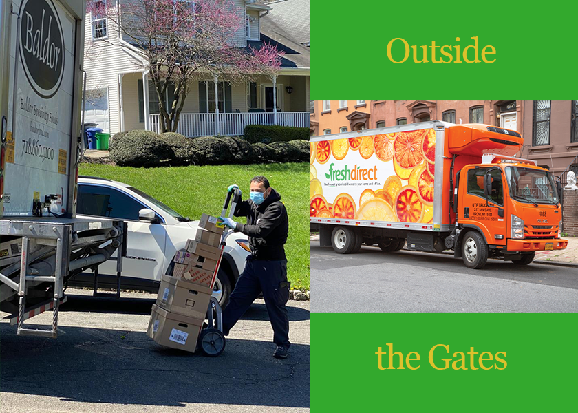 How two companies fare outside the Hunts Point Produce Market gate ...