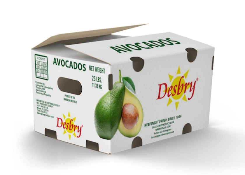 WP Produce avocado box designed for longer shelf life | The Packer